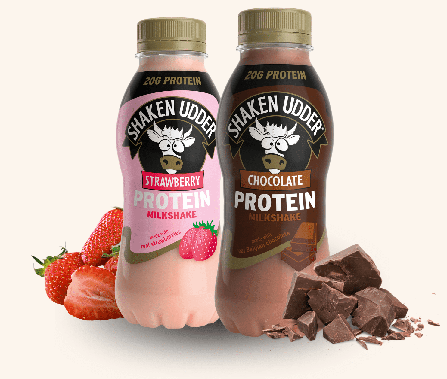 Win Protein Milkshakes – Shaken Udder